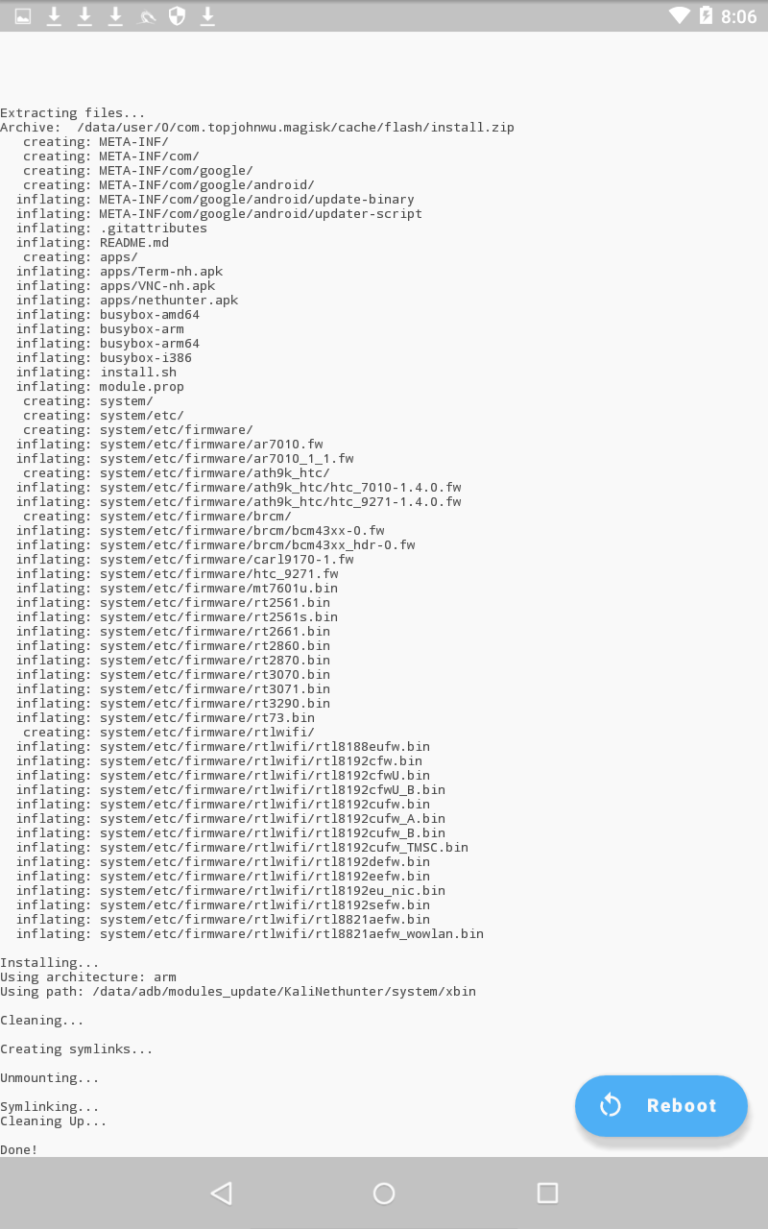 Install problems with NetHunter Lite - Zero-Day Snoop