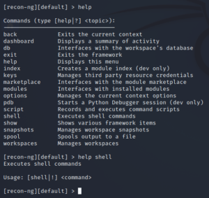 recon-ng - Web Reconnaissance Framework (part 1) - Zero-Day Snoop